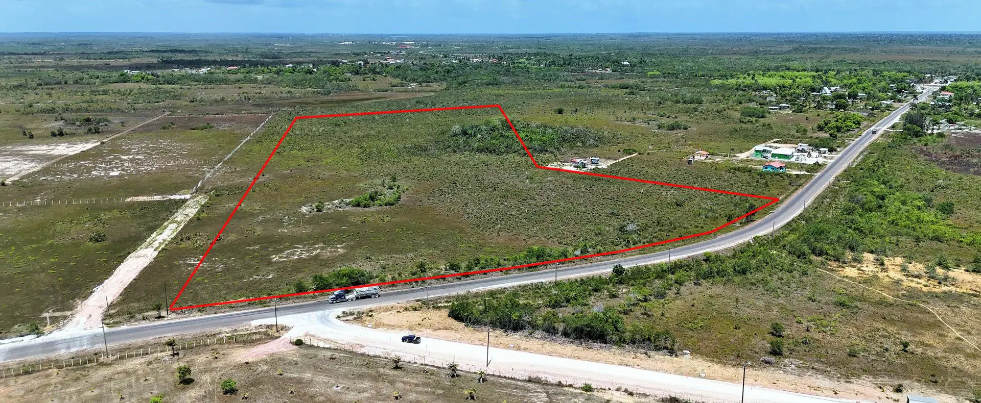 19.98 Acres Along the Burrell Boom Road and Hattieville Cut Off, Belize ...